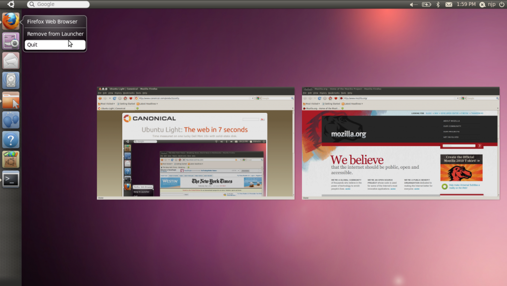 Unity: a lightweight netbook interface – Ubuntu Geek