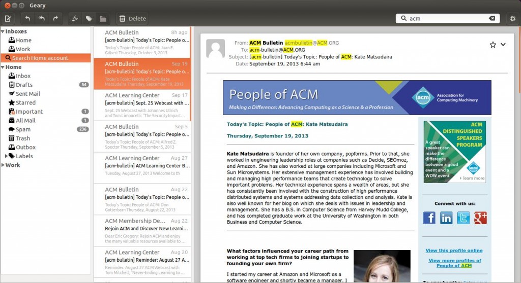 Install Geary Email Program In Ubuntu 13 10 Ubuntu Geek